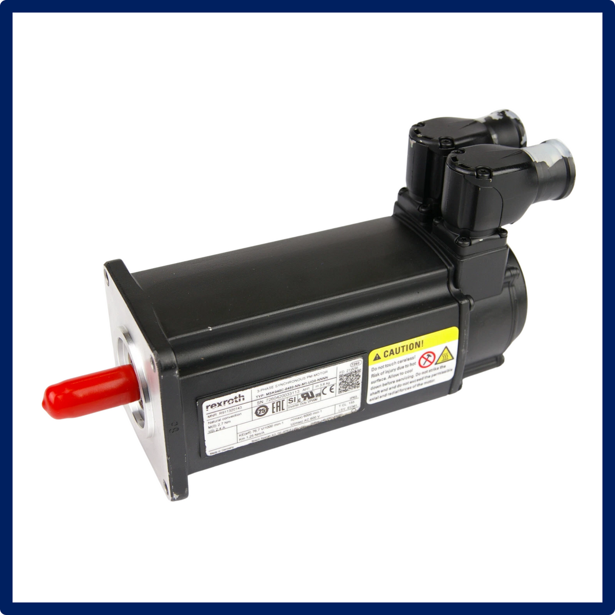 Rexroth - Servo Motor | MSK040C-0450-NN-M1-UG0-NNNN | Used | In Stock ...