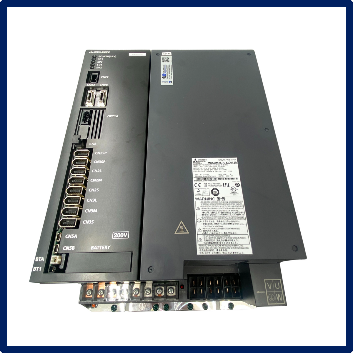 Mitsubishi - Multi Axis Unit | MDSDM2SPV3F200120 MDS-DM2-SPV3F-200120 ...