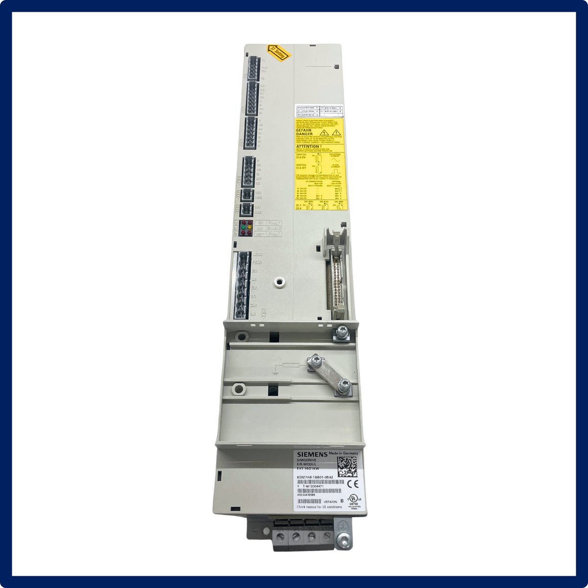 Siemens - Infeed Module | 6SN1146-1BB01-0BA2 | Refurbished | In Stock ...