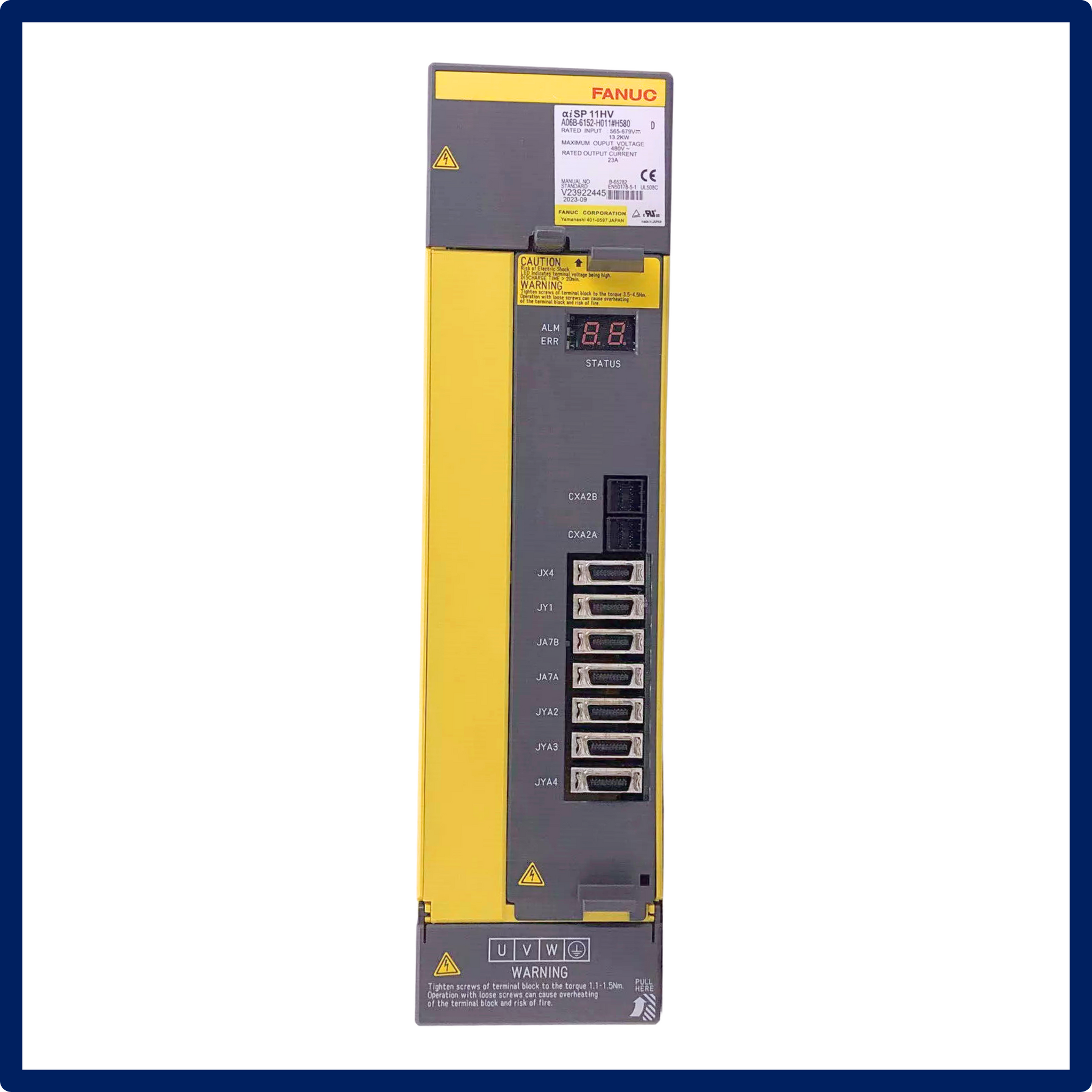 Fanuc - Spindle Drive | A06B-6152-H011#H580 | Refurbished | In Stock ...