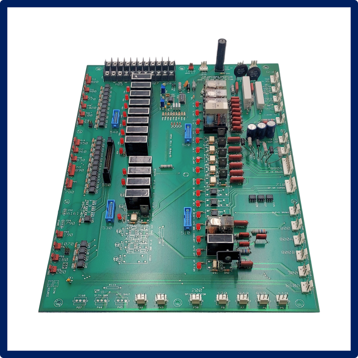 Haas - Circuit Board | I/O Board 10 PCB REV H | INV#13738 | Refurbishe ...