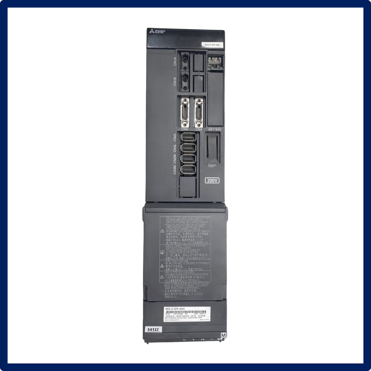 Mitsubishi - Servo Drive | MDS-D-SP2-8040 | New | In Stock! — cnctoolsllc