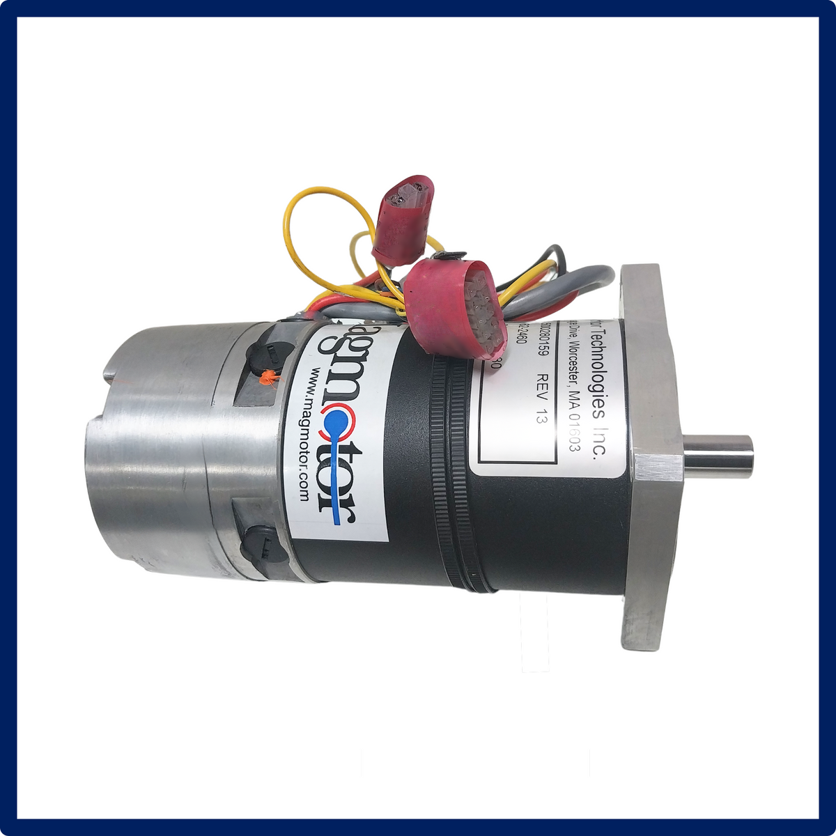 Haas - Servo Motor | 62-2460 36-4175A 500280159 / Magmotor 5C HRT-160 ...