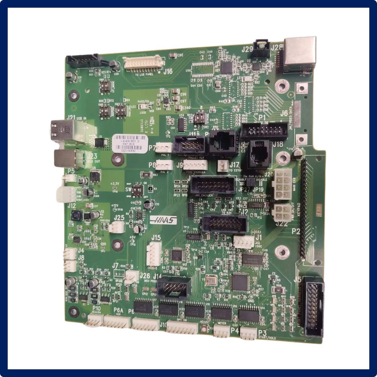 Haas - PCB | 93-32-4243G REV D | Refurbished | In Stock! — cnctoolsllc