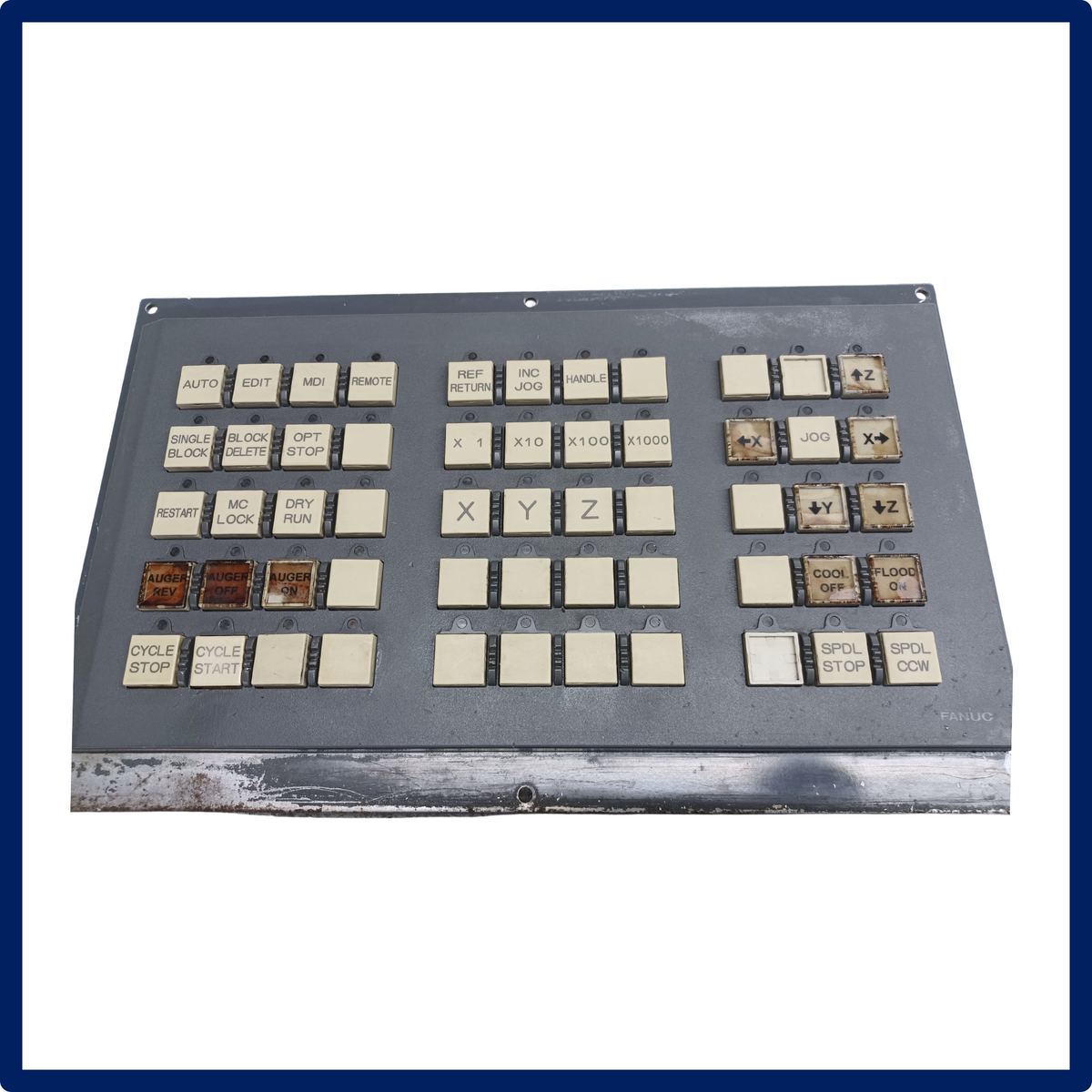 Fanuc - Operator Panel | A02B-0236-C241 / A20B-8002-0020 | INV#11508 ...