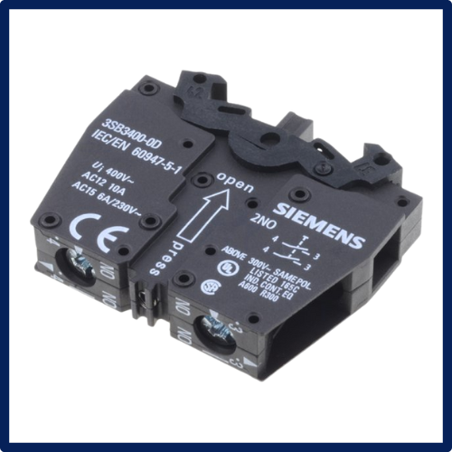 Siemens - Contact Block | 3SB3400-0D | New | In Stock! – cnctoolsllc
